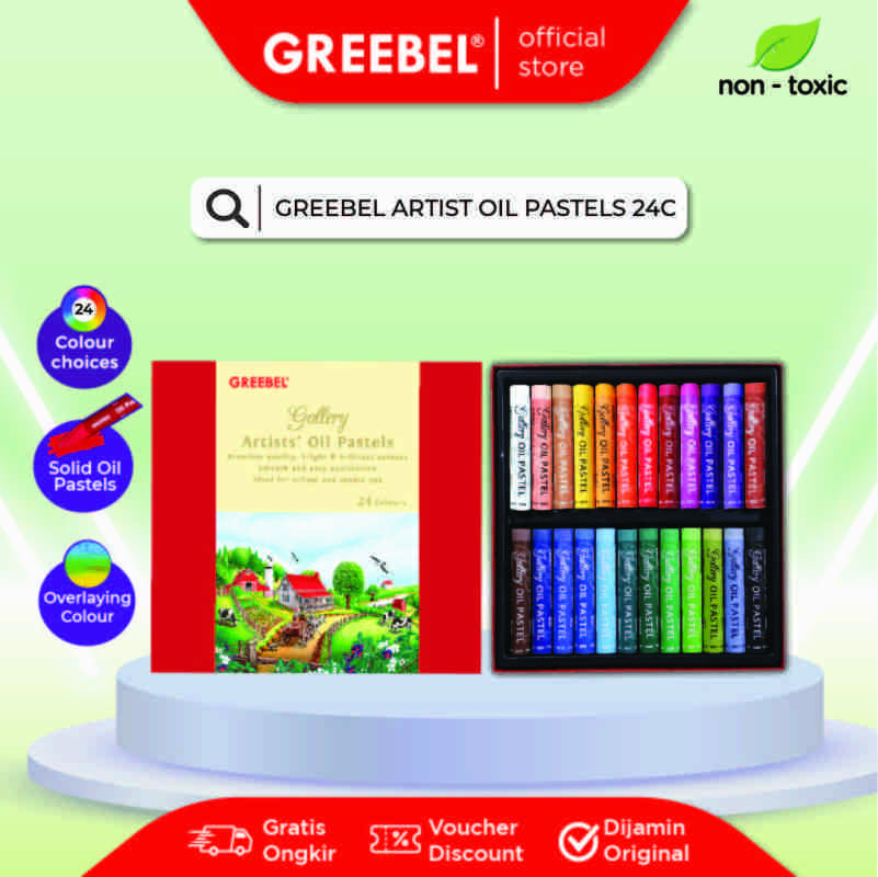 Jual Greebel Crayon Oil Pastel Artist Original Harga Termurah Mei 2024 ...