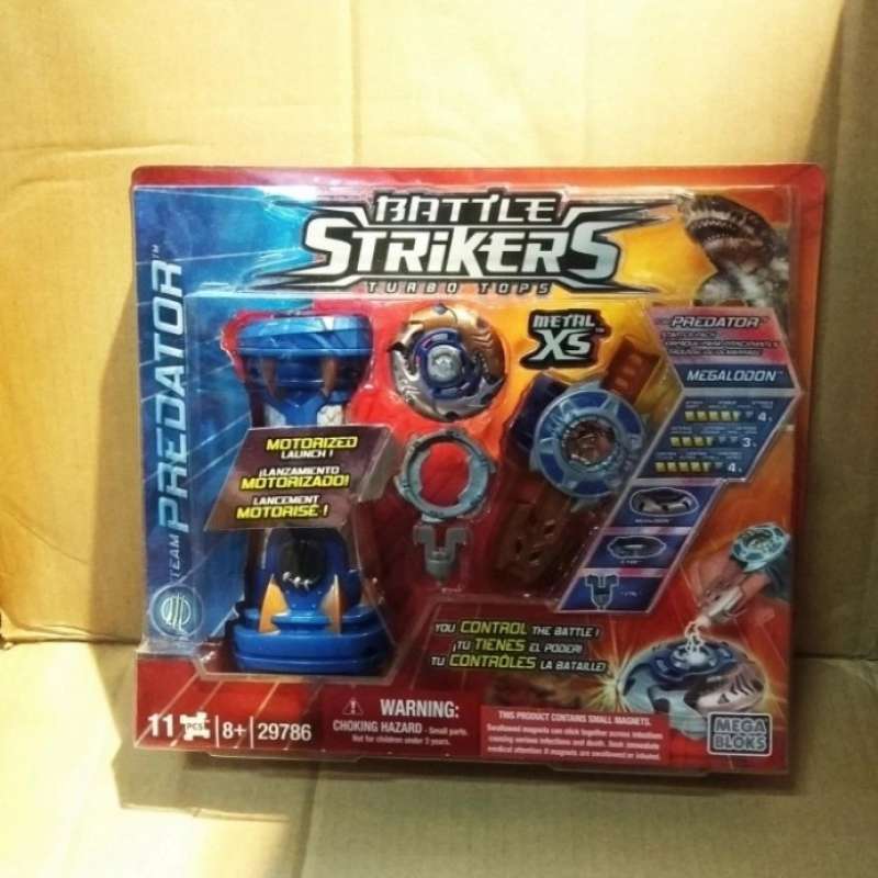 Promo mainan anak gangsing mega bloks battle strikers PALADIN Diskon 23 ...