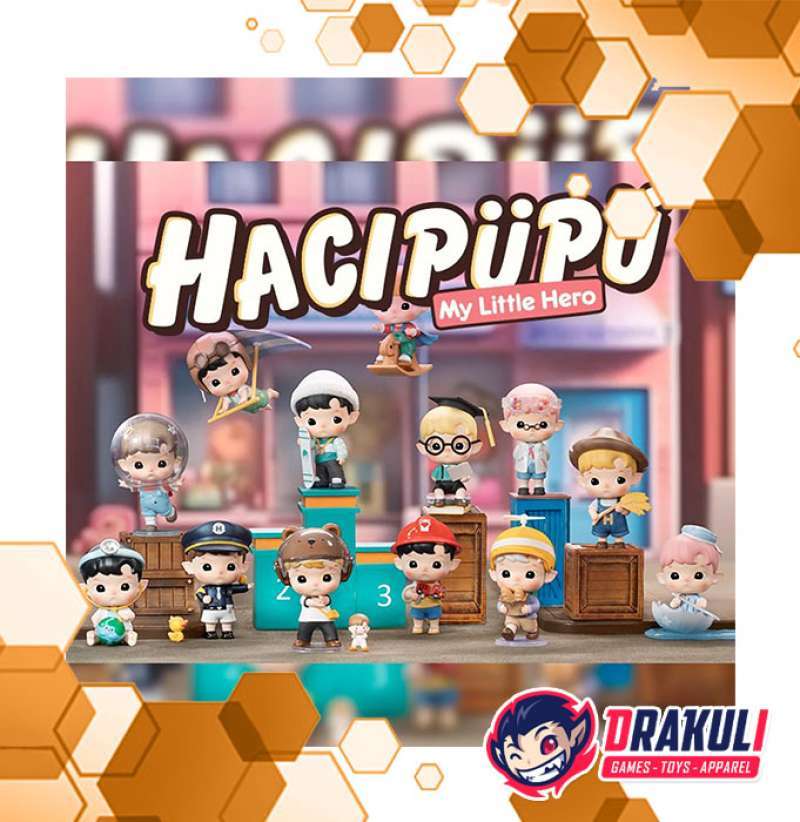 Jual Toys PM Figure Hacipupu My Little Hero Series Blind Box di Seller ...