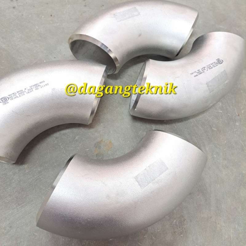 Promo Elbow / Knee 4 inch SCH 80 SS 304 / Stainless Diskon 23% di Seller Kartizy Store ...