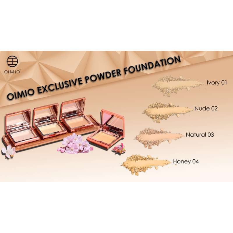 Jual Oimio Exclusive Powder Foundation - Bedak Dengan Tingkat Coverage ...