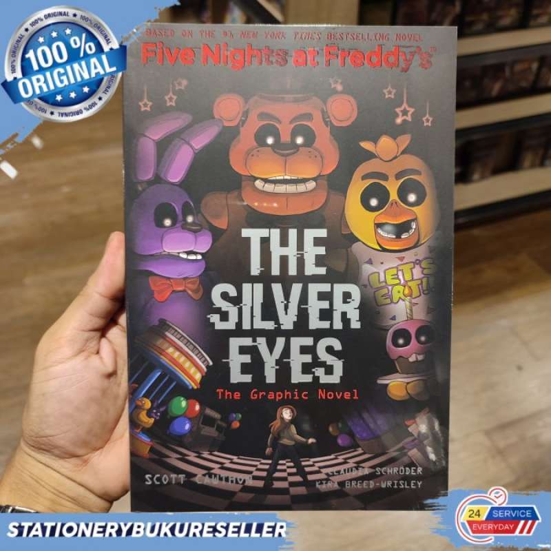 Promo FIVE NIGHTS AT FREDDYS GRAPHIC NOVEL #1 : THE SILVER EYES ...