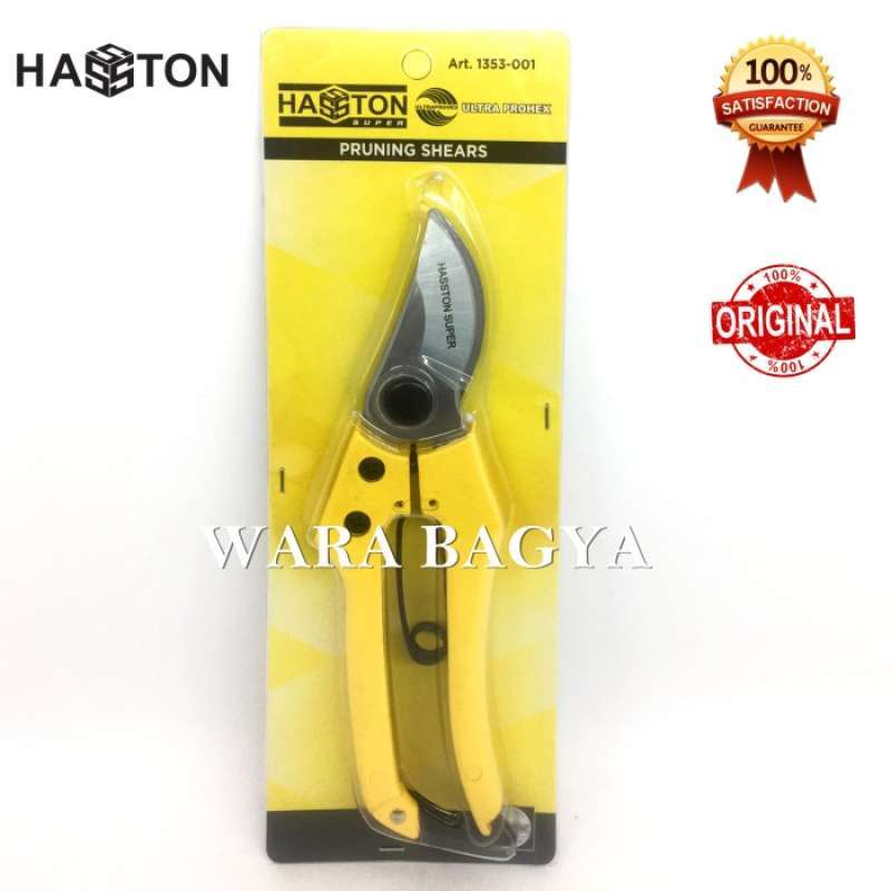 Promo Gunting Dahan Hasston Prohex Handle Full Besi Art 1353-001 Haston ...