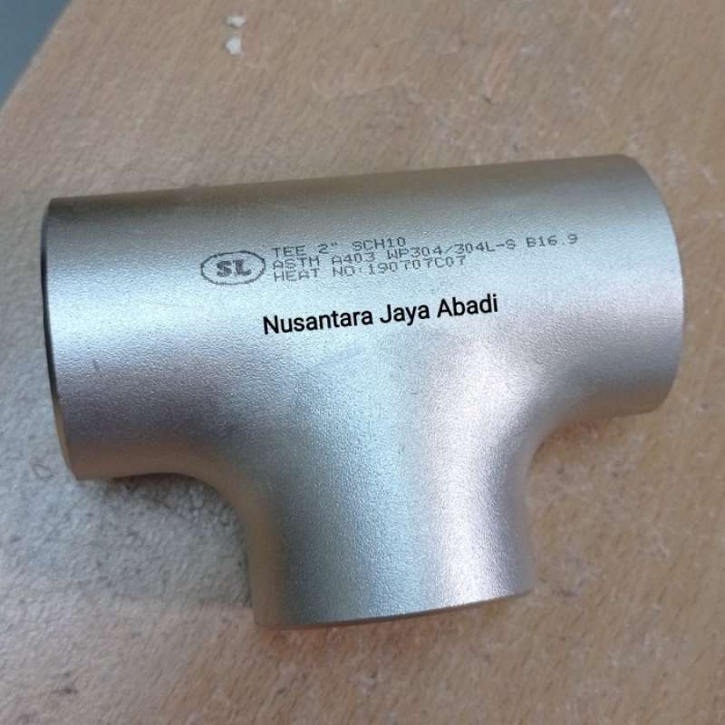 Promo Tee Las Stainless SS 304 Sch 10 2 inchi Diskon 23% di Seller ...