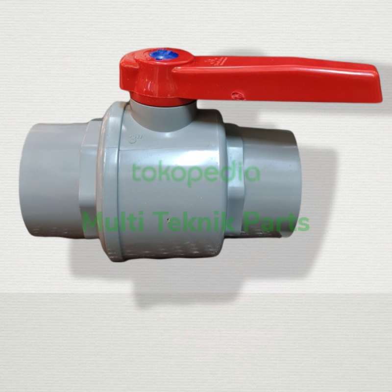 Promo Ball / Stop Kran / Kran Air PVC Socket 3 inch DN80 Diskon 23% di ...