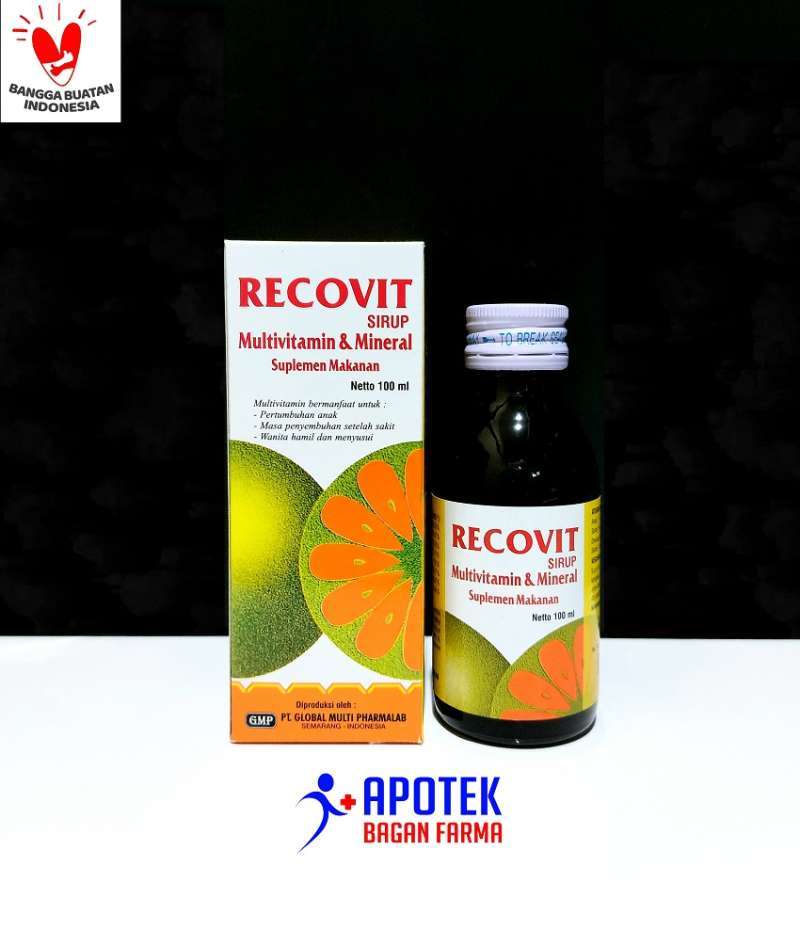 Jual RECOVIT SIRUP 100ML - Multivitamin Mineral Anak di Seller APOTEK ...