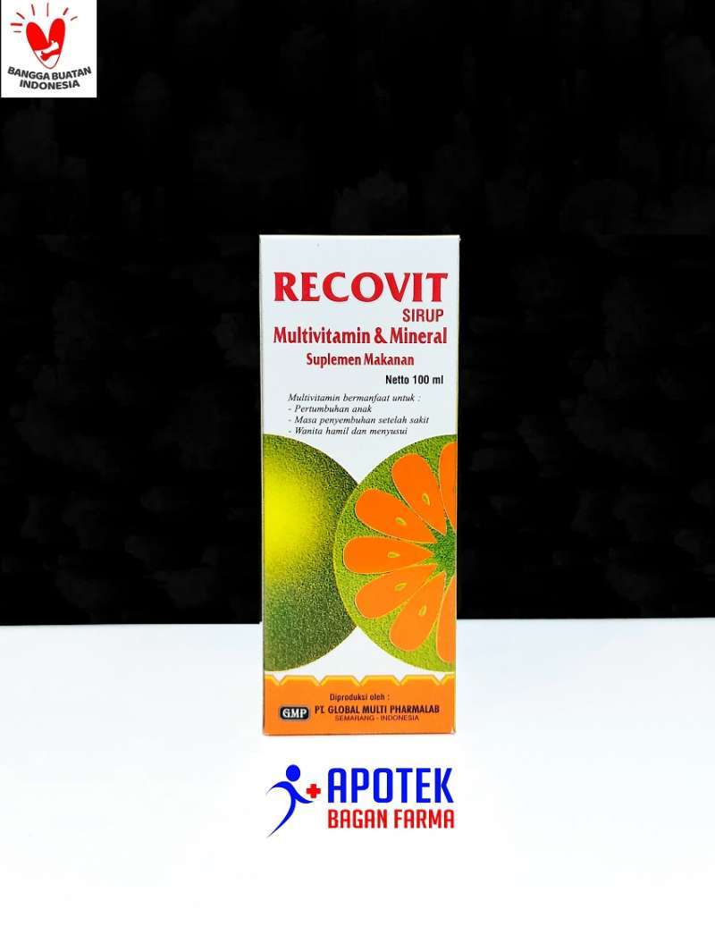 Jual RECOVIT SIRUP 100ML - Multivitamin Mineral Anak di Seller APOTEK ...