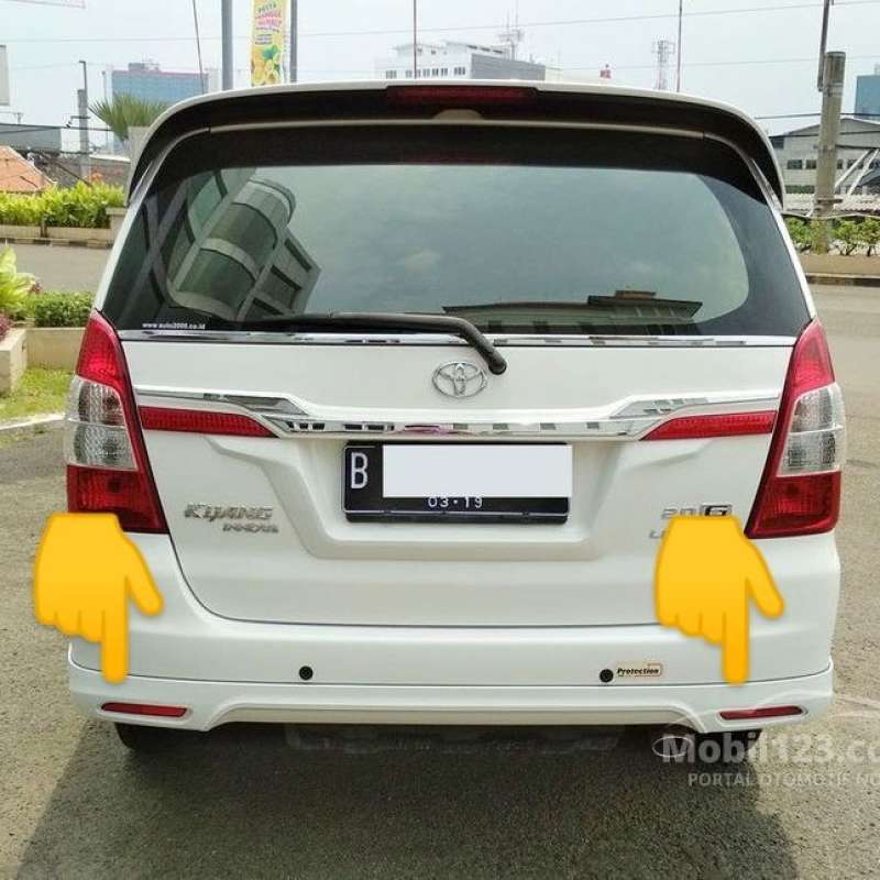 Promo Body Kit Bodykit Spoiler Bumper Bemper Belakang Innova Luxury ...