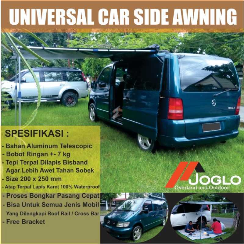 Promo Side awning atau tenda samping mobil ukuran 2x2.5m Diskon 23% di ...