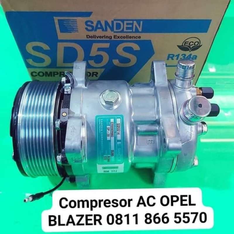 Promo Kompresor kompressor Compressor Compresor AC OPEL BLAZER SANDEN ASLI Diskon 23% di Seller ...