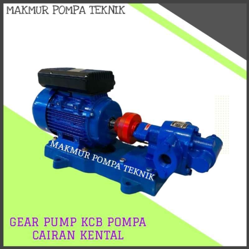 Promo Gear Pump Kcb 55 Pompa Cairan Kental Minyak Solar 55lpm 1,5 2hp ...