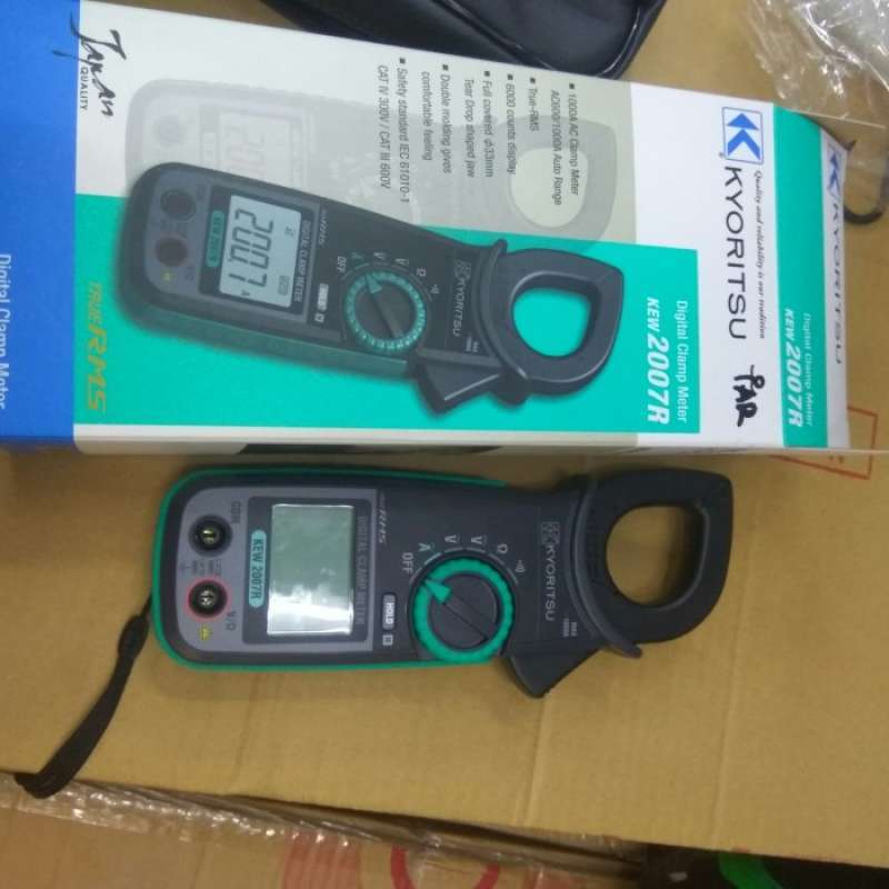 Promo tang ampere digital clamp meter merk kytsu barang sesuai gambar ...