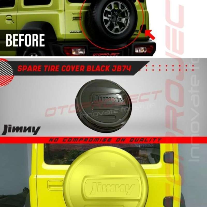 Jual Cover Ban Serep Jimny Spare Wheel Cover Suzuki Jimny JB74 2019 ...