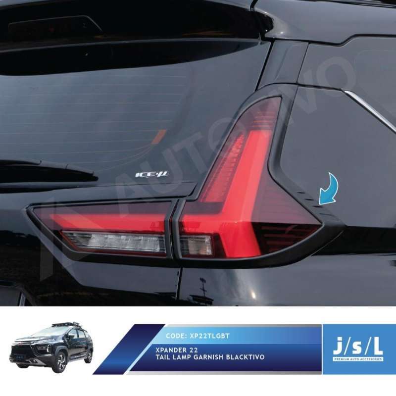 Jual Garnish Stop Lamp Tail Lamp Xpander 2022 Blacktivo Jsl Di Seller ...