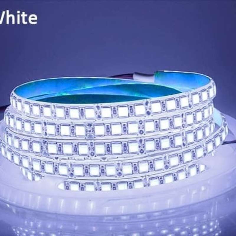 Promo LED Strip Fleksibel SMD 5054 120 LED/Meter DC 12V IP44 WATERPROOF ...