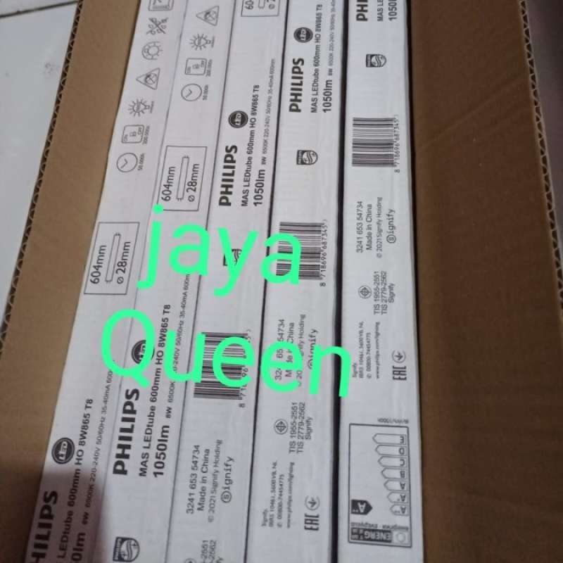Promo master led tube 8w/ master ledtube 600mm Ho 8w/865 t8 Diskon 23% di Seller Surota Aska ...