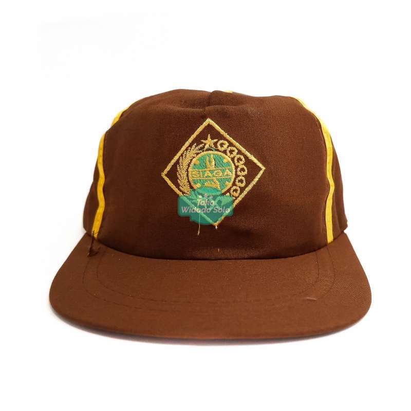 Jual Topi Pramuka Siaga Putra Pita Kuning BORDIR Bingkai Kotak - 1 Buah ...