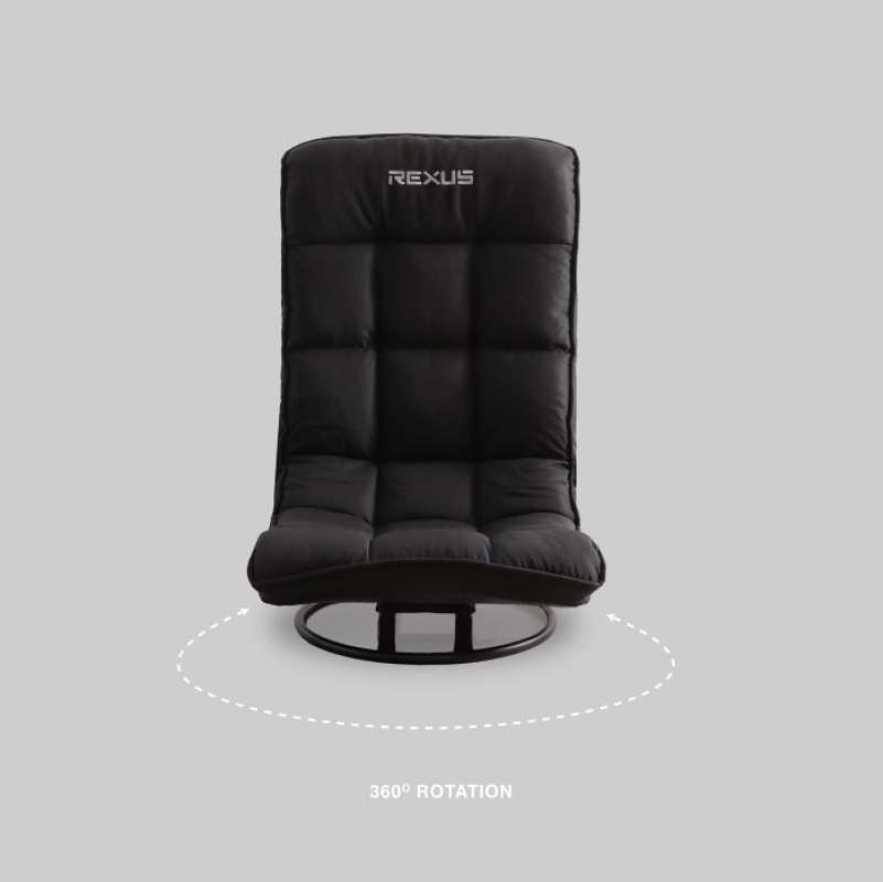Jual Kursi Gaming Lantai / Gaming Floor Chair Rexus Swivel Rfc-01 ...
