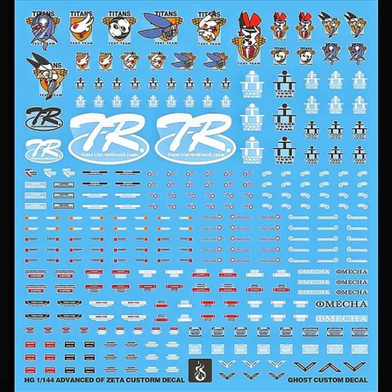 Promo HGUC GUNDAM TR-1/RX-124 GUNDAM TR-6/ RGM-79Q GM QUEL AOZ WATER DECAL Diskon 23% di Seller ...