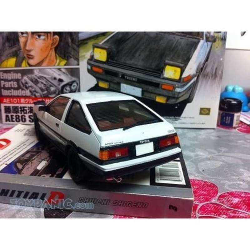 Promo Aoshima 1/24 AE86 Sprinter Trueno Takumi Fujiwara Project Initial D Diskon 23% di Seller ...