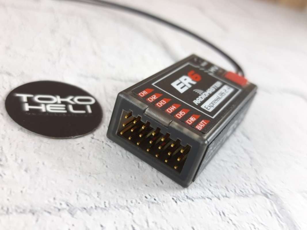 Promo Radiomaster ER6 2.4GHz ELRS PWM Receiver 6CH Telemetry RX Diskon ...