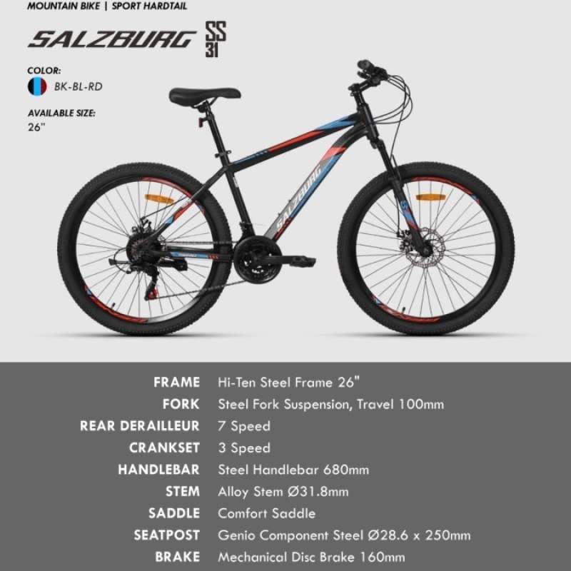 Jual Sepeda Mtb 26 Inch Genio Original Terbaru - Harga Promo Murah Juni ...