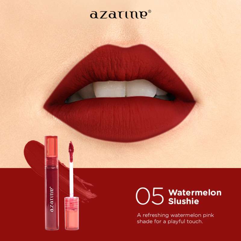 Jual AZARINE X Red Velvet Tinted Lippie Cream - 05. Watermelon Slush di ...