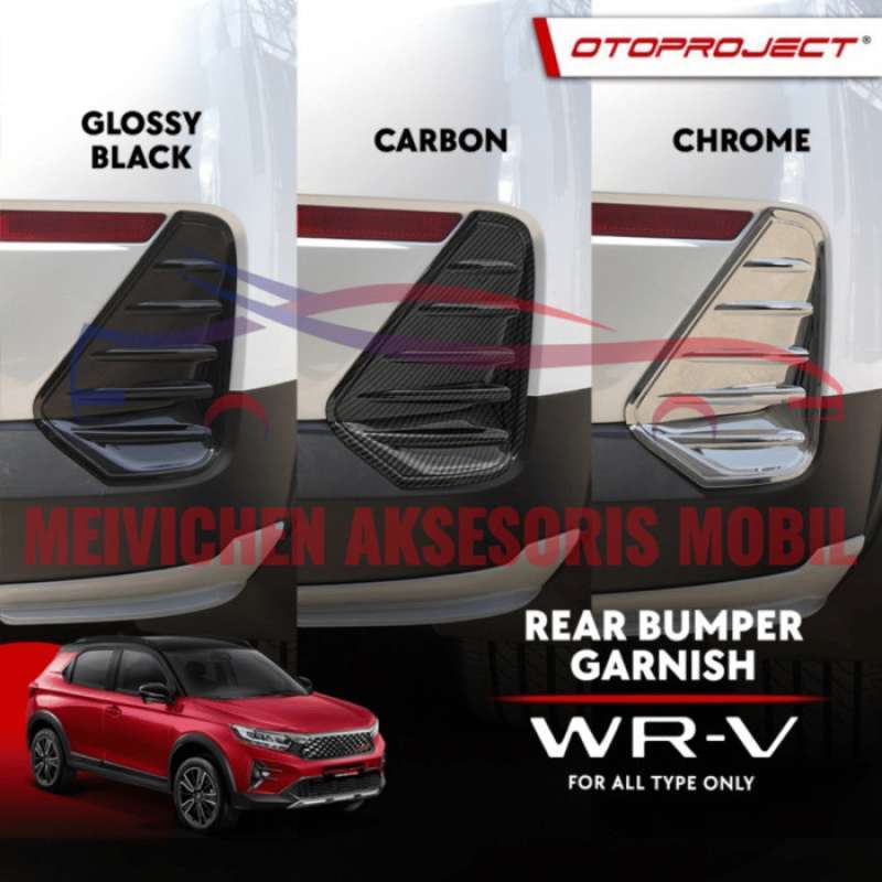 Jual Rear Bumper Garnish Mobil Honda All New Wrv 2022 - 2023 Otoproject ...