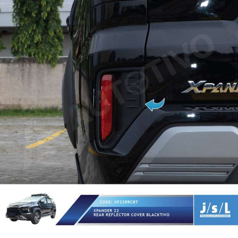Jual Xpander 2022 Cover Reflektor JSL Rear Reflector Cover Blacktivo di ...