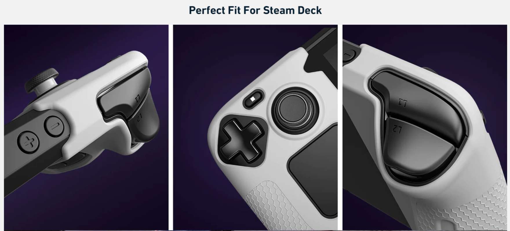 Promo JSAUX GP0016 Silicone Grip Cover Aksesoris for Steam Deck | OLED ...