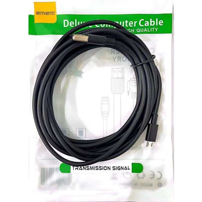 Jual Exthetic Ek05 High Speed Cable Micro 5 Meter / Kabel Data Cctv Dll Di Seller Vidsen Online ...