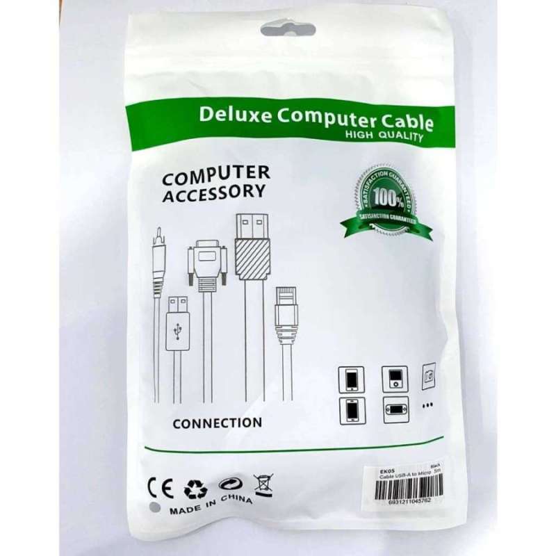 Jual Exthetic Ek05 High Speed Cable Micro 5 Meter / Kabel Data Cctv Dll Di Seller Vidsen Online ...