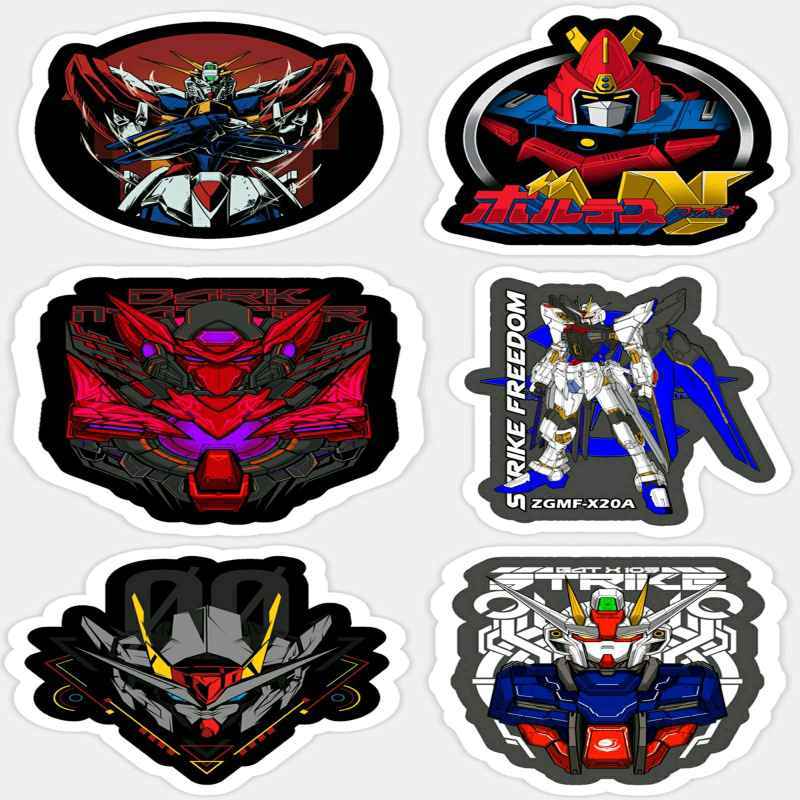 Promo Sticker Anime Gundam Diskon 25% di Seller Fide_Store - Cibinong ...