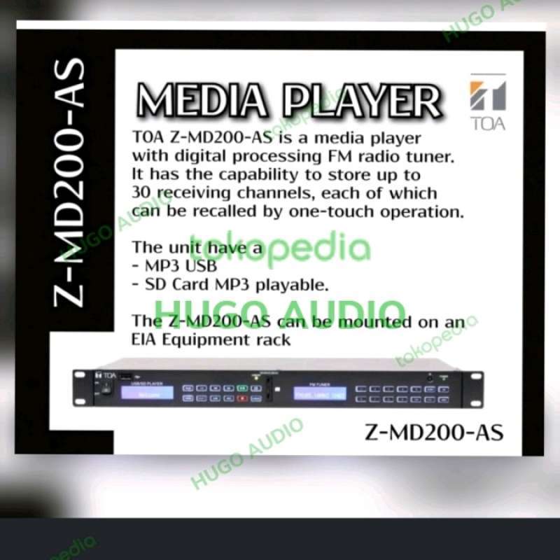 Promo MEDIA PLAYER TOA Z MD200 AS Diskon 23% di Seller Surota Aska ...