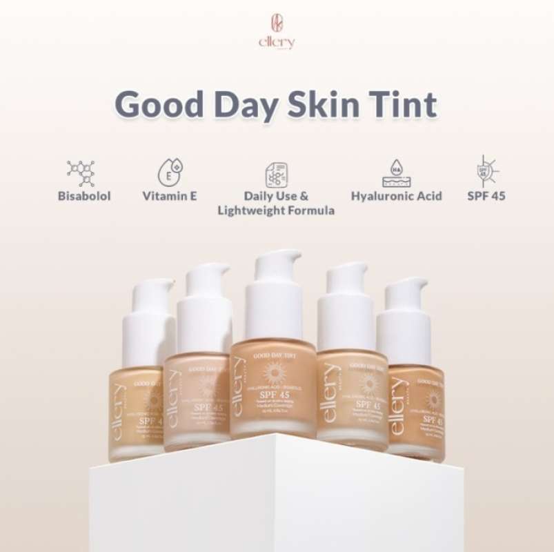 Promo Ellery Beauty - Good Day Skin Tint 25ml - Lovely Diskon 23% Di ...