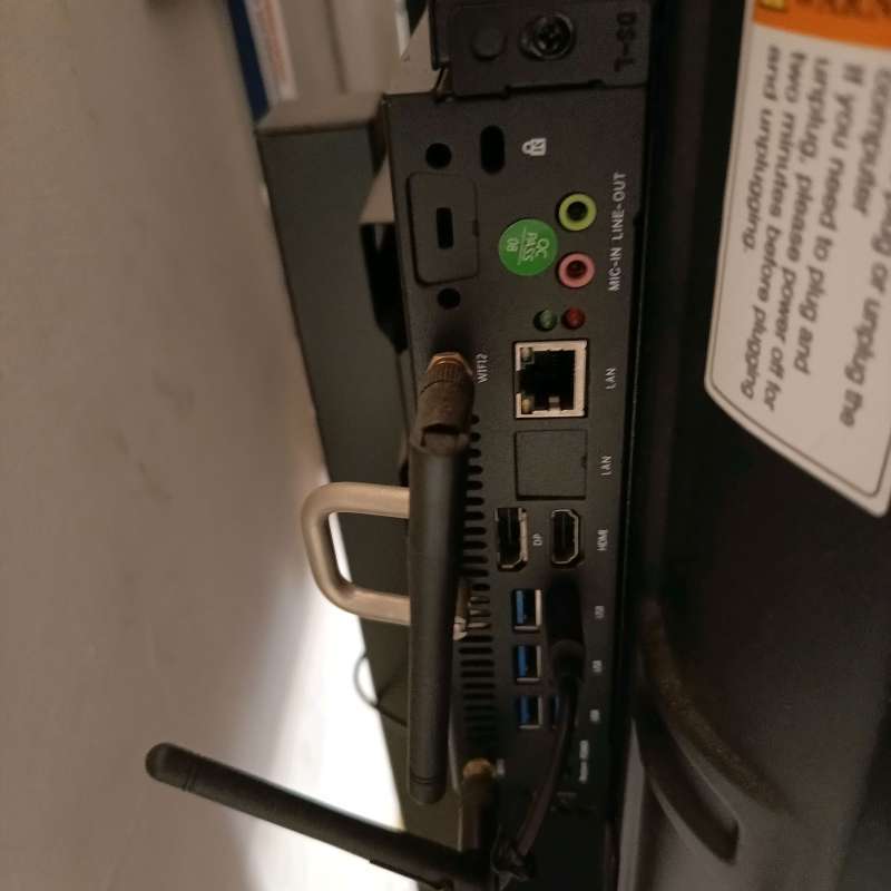 Jual Haser X1 Interactive Flat Panel Smart Board 86 Inch Dual Os ...