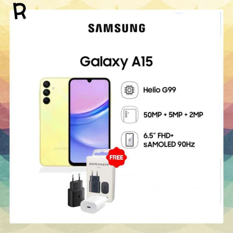 Promo Samsung Galaxy A15 8/256gb Nfc Kamera 50mp Battery 5000mah ...