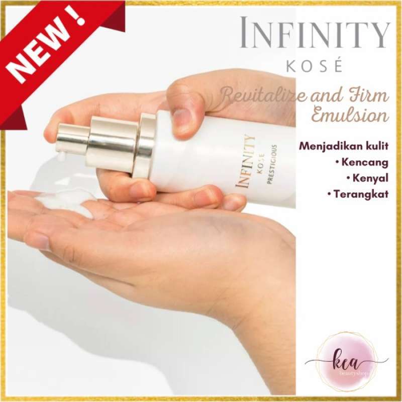 Promo Kose Infinity Prestigious Revitalize Firm Emulsion 120ml Diskon 23% Di Seller Wukong Store ...