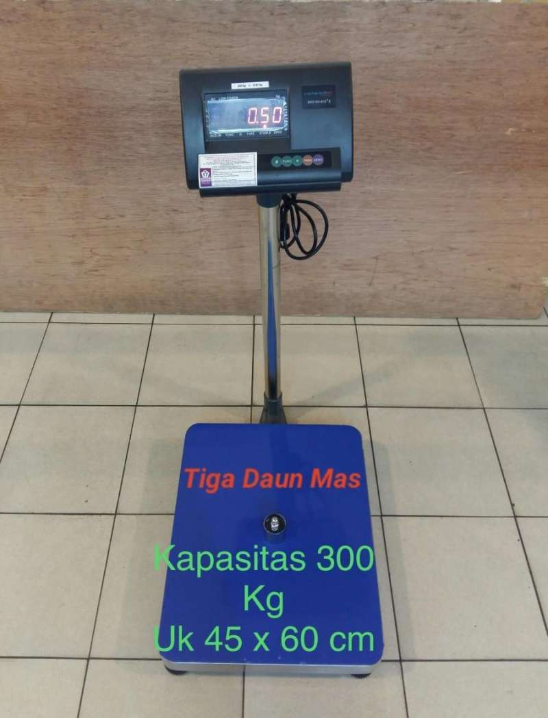 Jual Bench Scale / Timbangan Digital Lantai / Ekspedisi Kapasitas 300 Kg Di Seller Mr Glodok ...