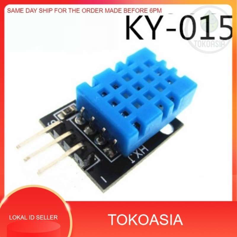 Jual (local Stock) Ky-015 Single Bus Dht11 Digital Temperature And ... Jual (local Stock) Ky-015 Single Bus Dht11 Digital Temperature And ...