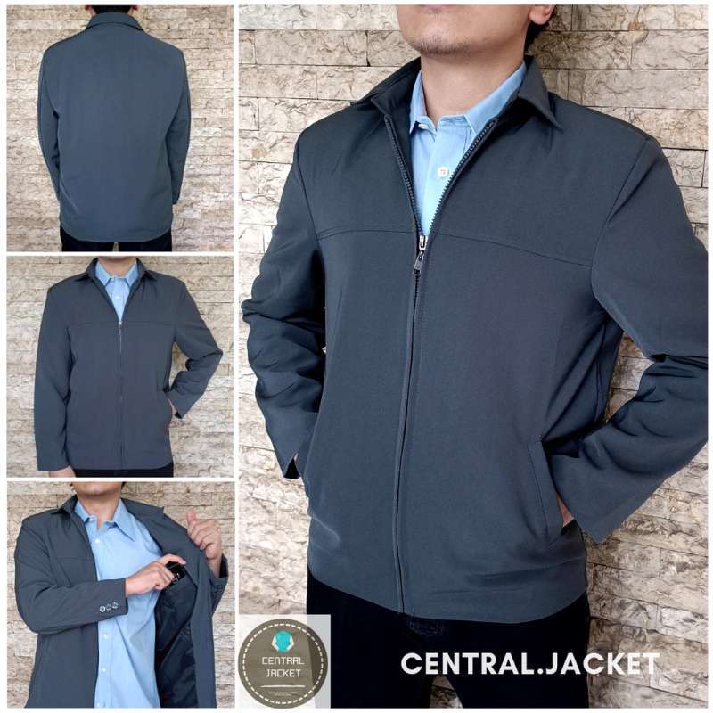 Jual JAKET FORMAL SEMI JAS PRIA - JASKET KANTOR - BLAZER SEMI JAS ...