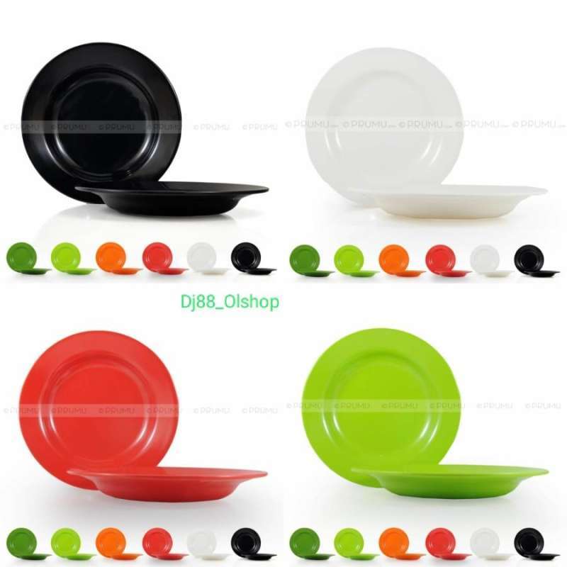 Jual Piring Makan Ceper Melamin 9 inch Merek Unica - M309 di Seller ...