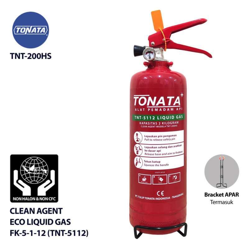 Promo Alat Pemadam Api Tonata Plus 2 Kg / Clean Agent Tnt-5112 Diskon ...