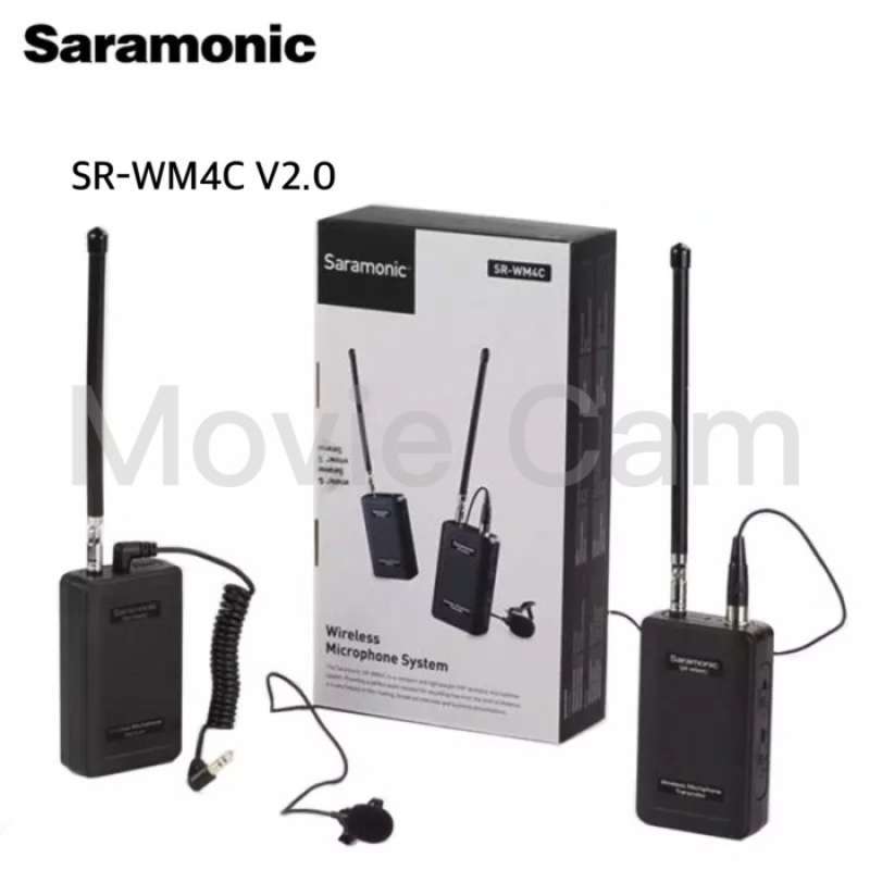 Promo Saramonic Sr-wm4c Vhf Wireless Microphone Set Diskon 23% Di ...