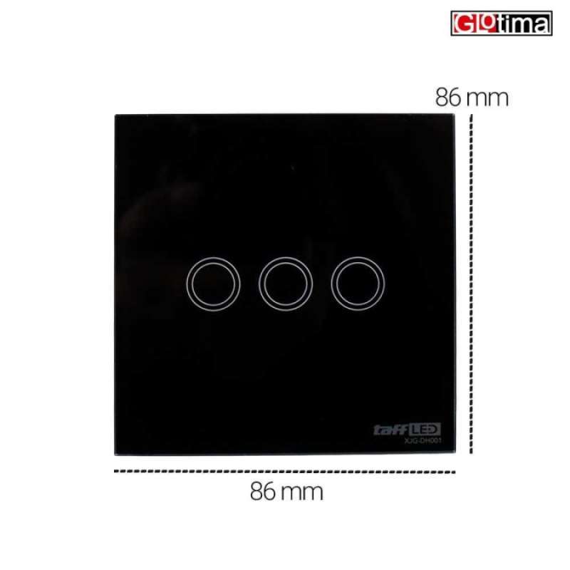 Promo Saklar Lampu Dinding Rumah Inbow Sentuh Wall Switch Touch Led ...