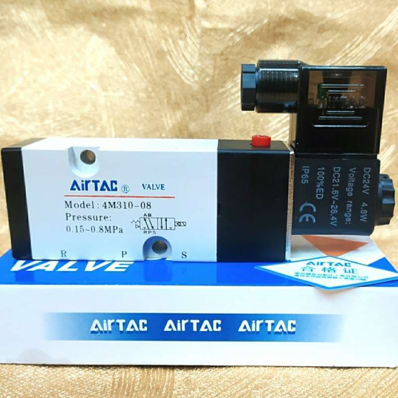 Jual Solenoid Valve Airtac Type 4m310-08 - 24v Di Seller Dekoransa Shop - Harapan Jaya, Kota ...