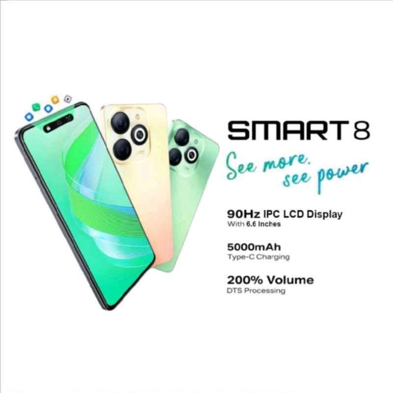 Jual INFINIX SMART 8 3/64 | 4/128 GARANSI RESMI di Seller THE PHONE JKT ...
