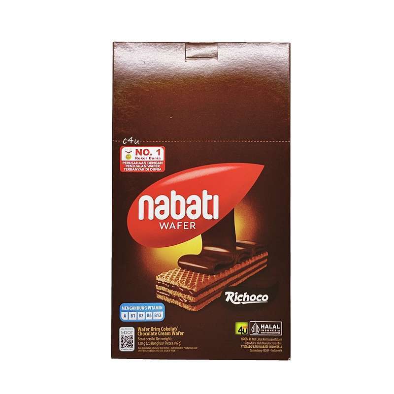 Promo Nabati WAFER - Kemasan BOX Isi 20 pcs Diskon 21% di Seller ...
