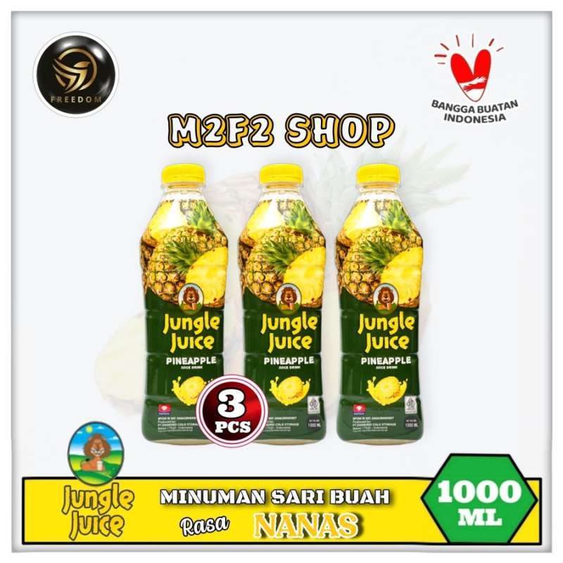 Promo Diamond Jungle Juice Pineapple | Jus Nanas Botol Pet - 1000 ml ...