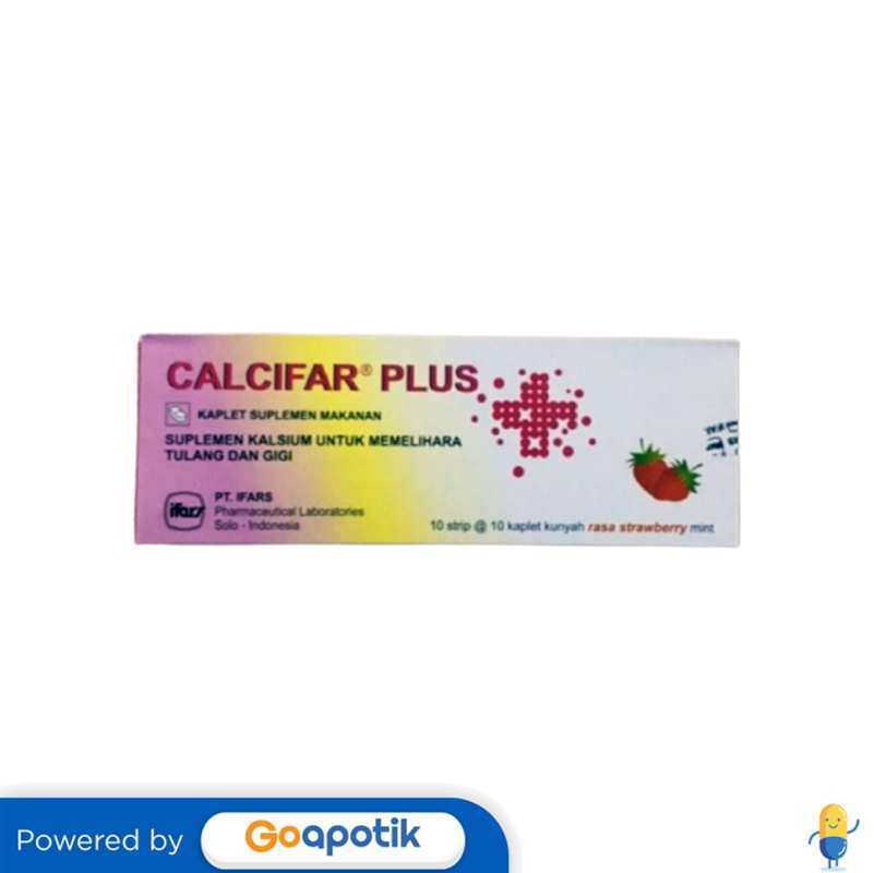 Jual CALCIFAR PLUS BOX 100 KAPLET di Seller Apotek Vix Medika - Bangka ...